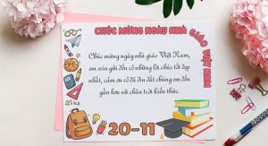 40+ mẫu tập san 20/11 đẹp ý nghĩa dành tặng giáo viên