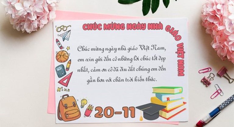 40+ mẫu tập san 20/11 đẹp ý nghĩa dành tặng giáo viên
